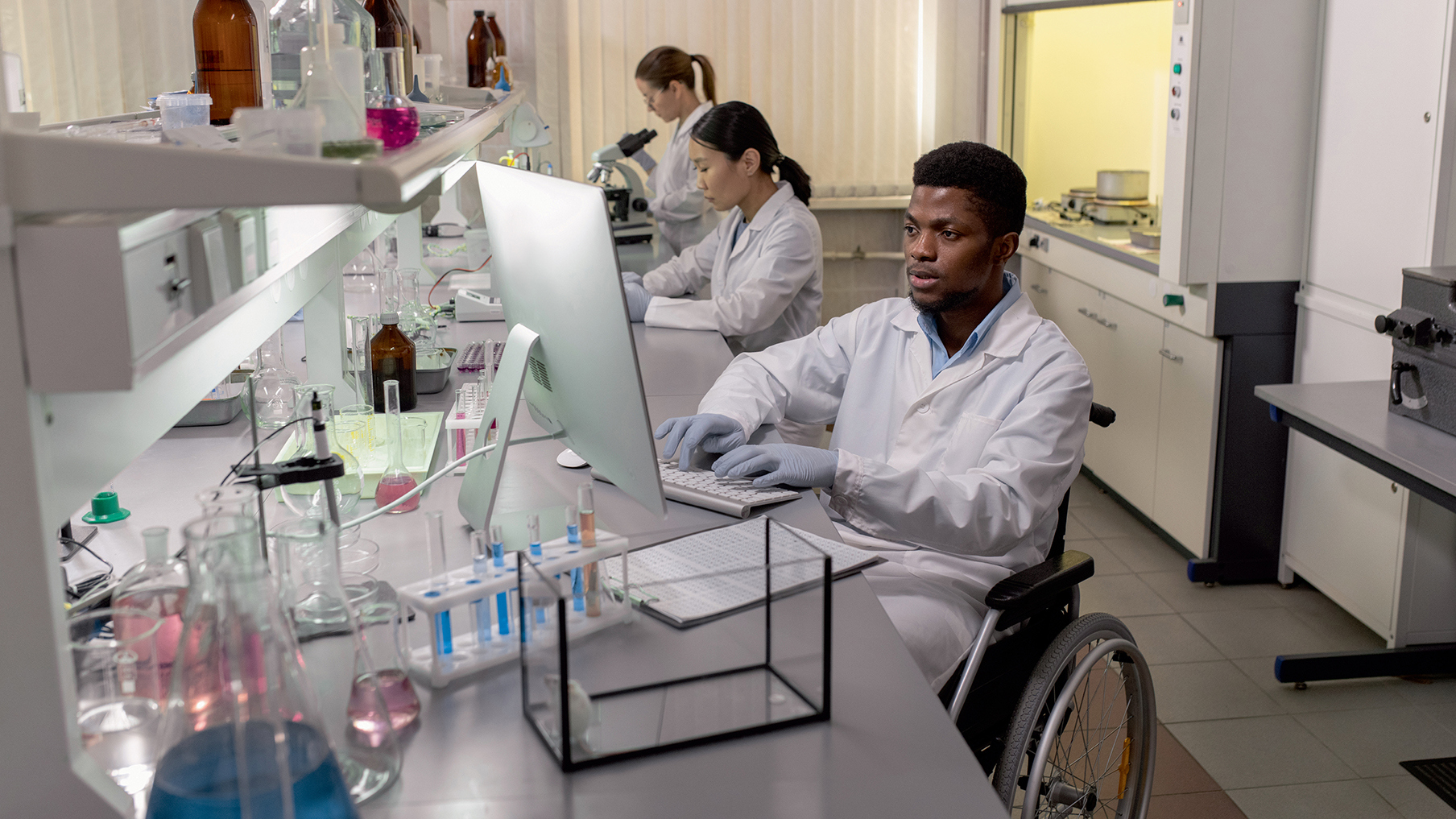 Improved access for disabled scientists in labs | Motability Lifestyle